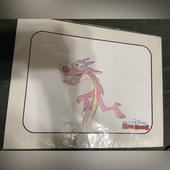 Disney | Art | Mushu Run Disney Print | Poshmark